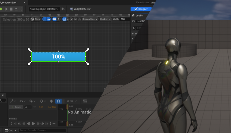 Health Bars in Unreal 5 – Part 2 – Valente Game Dev
