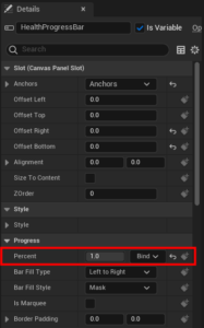 Health Bars in Unreal 5 – Part 2 – Valente Game Dev